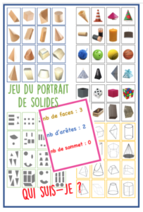 Jeu du portrait de solides